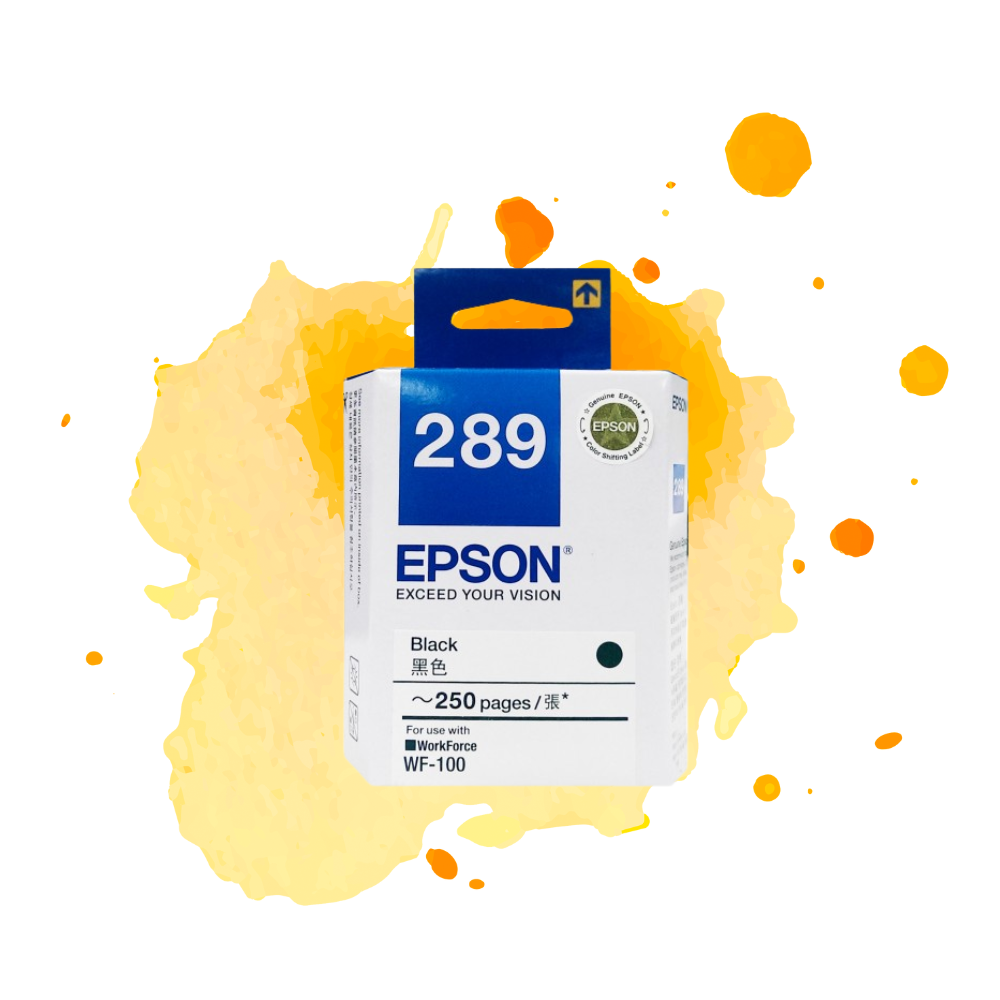EPSON T289 C13T289183 BK (黑色) 原廠墨水 盒 可印250頁 - StartprintHK始印｜香港打印專門店｜優質 ...
